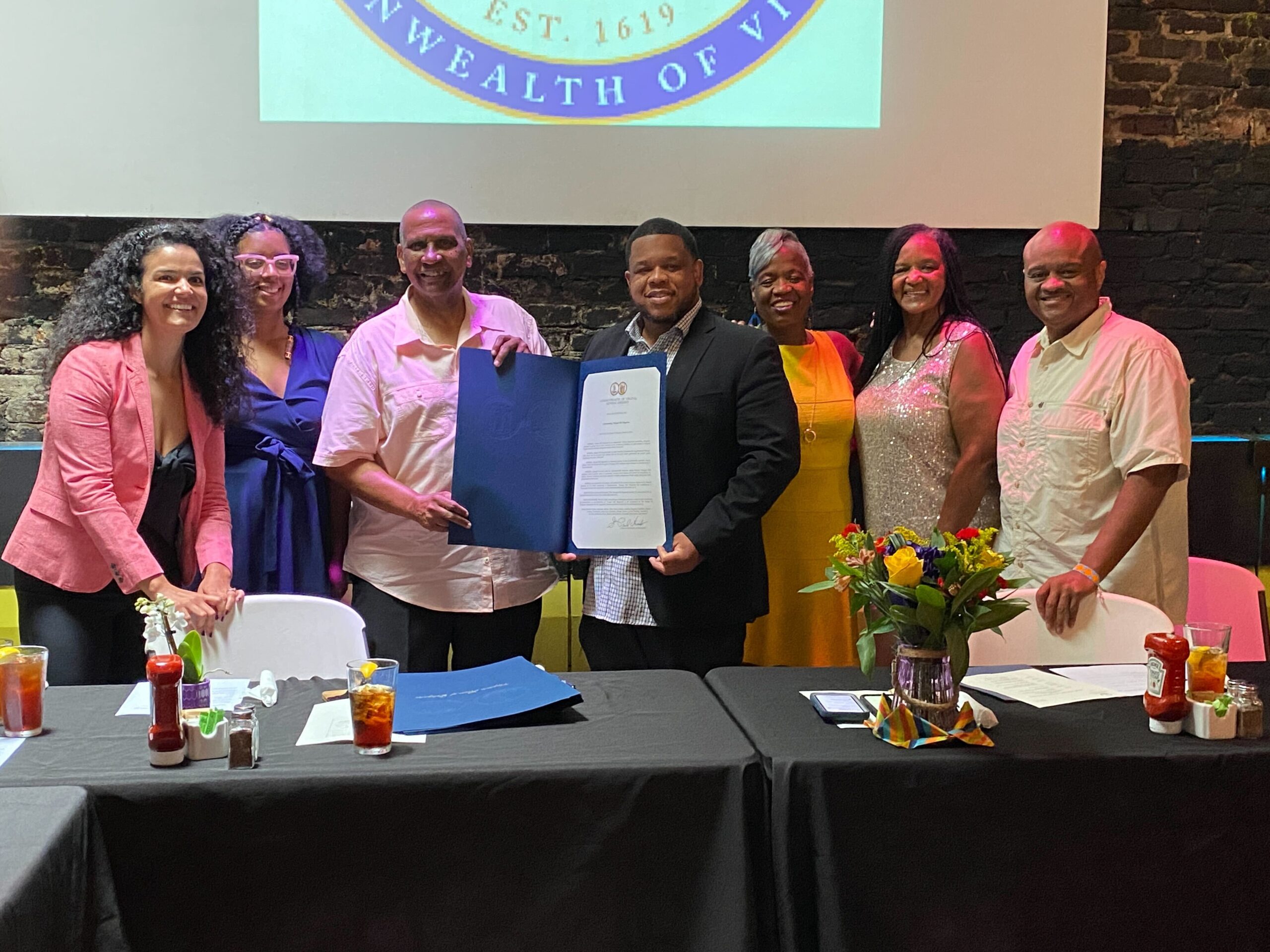 The partners of Charlottesville Inclusive Media were commended by the ...